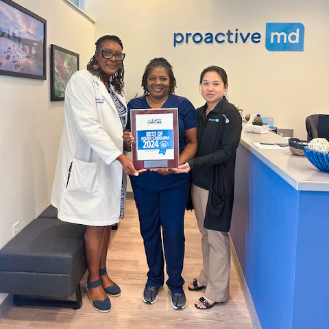 Proactive MD Lexington Health Center Wins Best of South Carolina ...